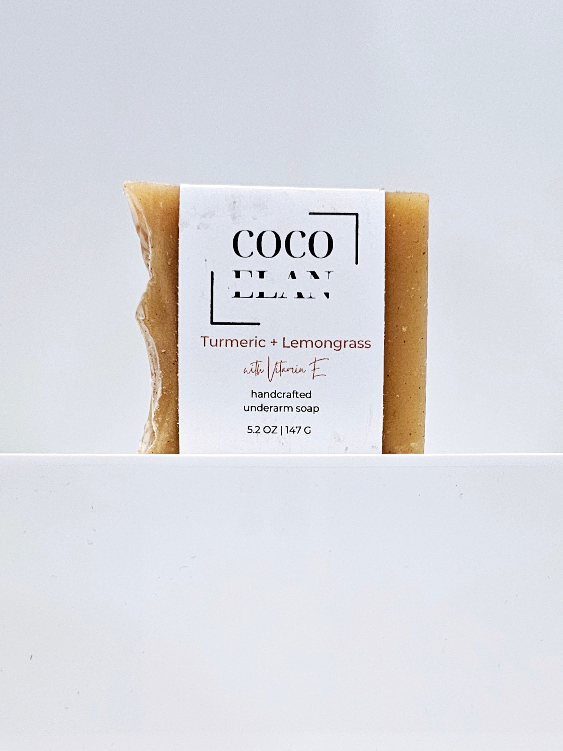Turmeric + Lemongrass with Vitamin E Soap | COCO ELAN