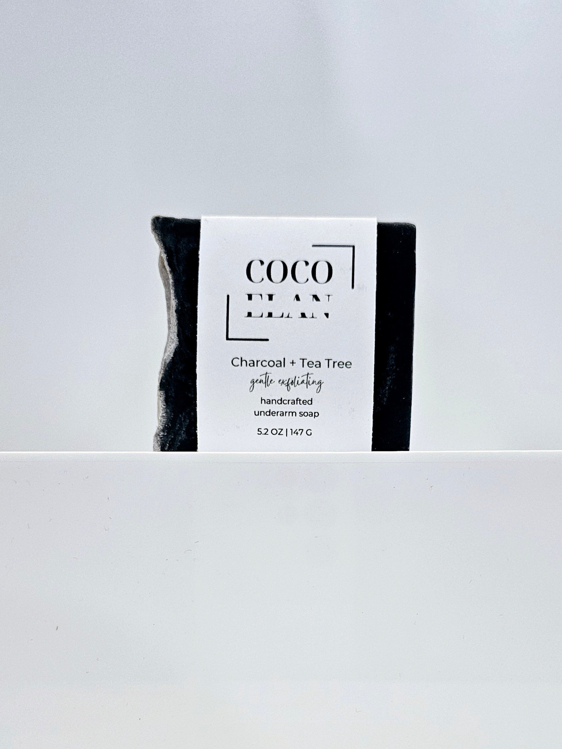 Charcoal + Tea Tree Detox Underarm Soap | COCO ELAN